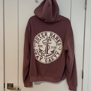 Tops | Outer Banks Zip Up Hoodie | Poshmark